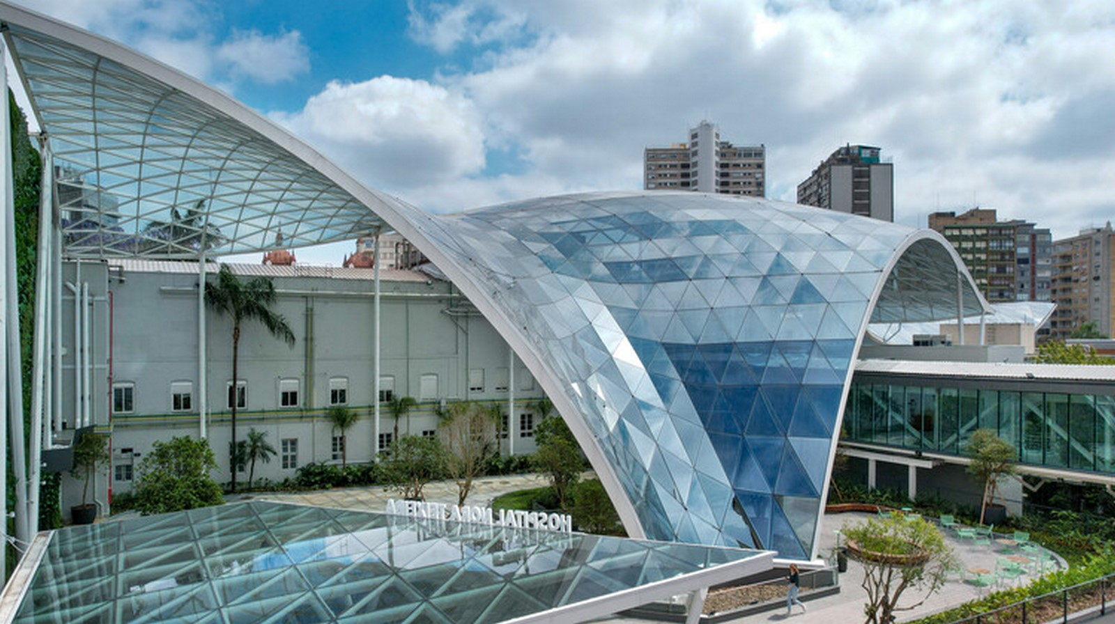 Transformative Glass Roof at Santa Casa de Misericórdia de Porto Alegre ...