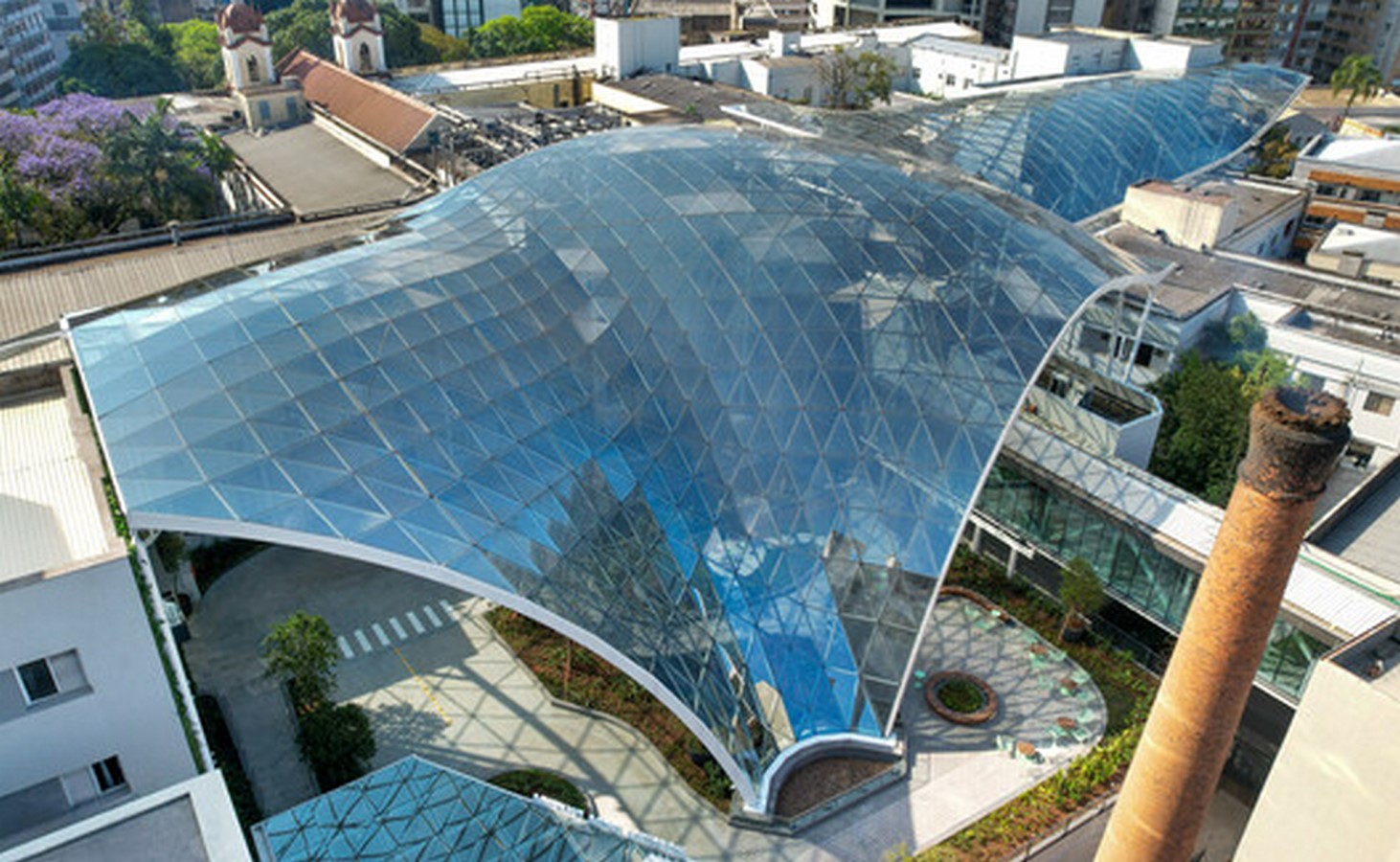 Transformative Glass Roof at Santa Casa de Misericórdia de Porto Alegre ...